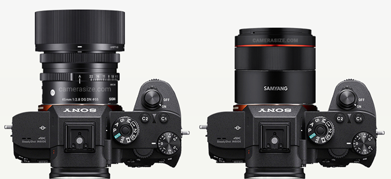 Sony Alpha Blog : 45mm compared